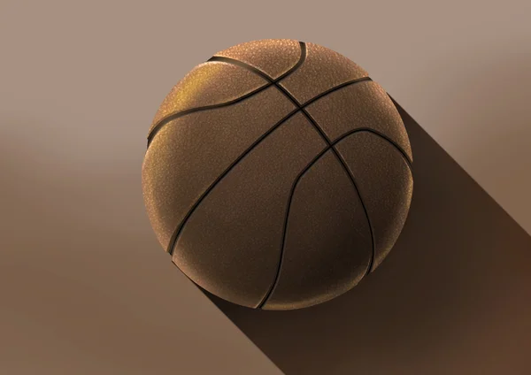 Basketball ball render isolated Stock Photo by ©exopixel 45855415