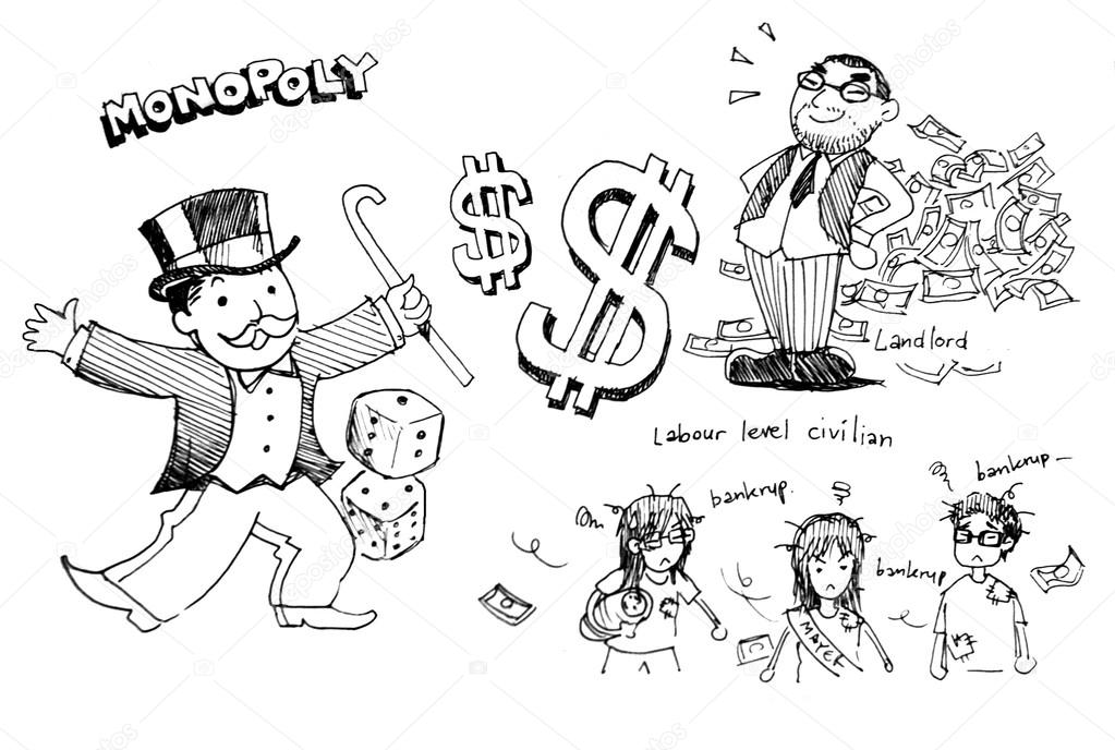 Monopoly illustration – Stock Editorial Photo © glowonconcept #47563647
