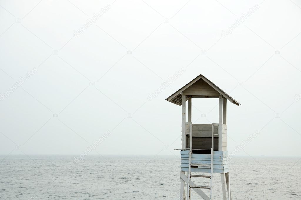 Lifeguard station Stock Photo by ©narapornm 44784201