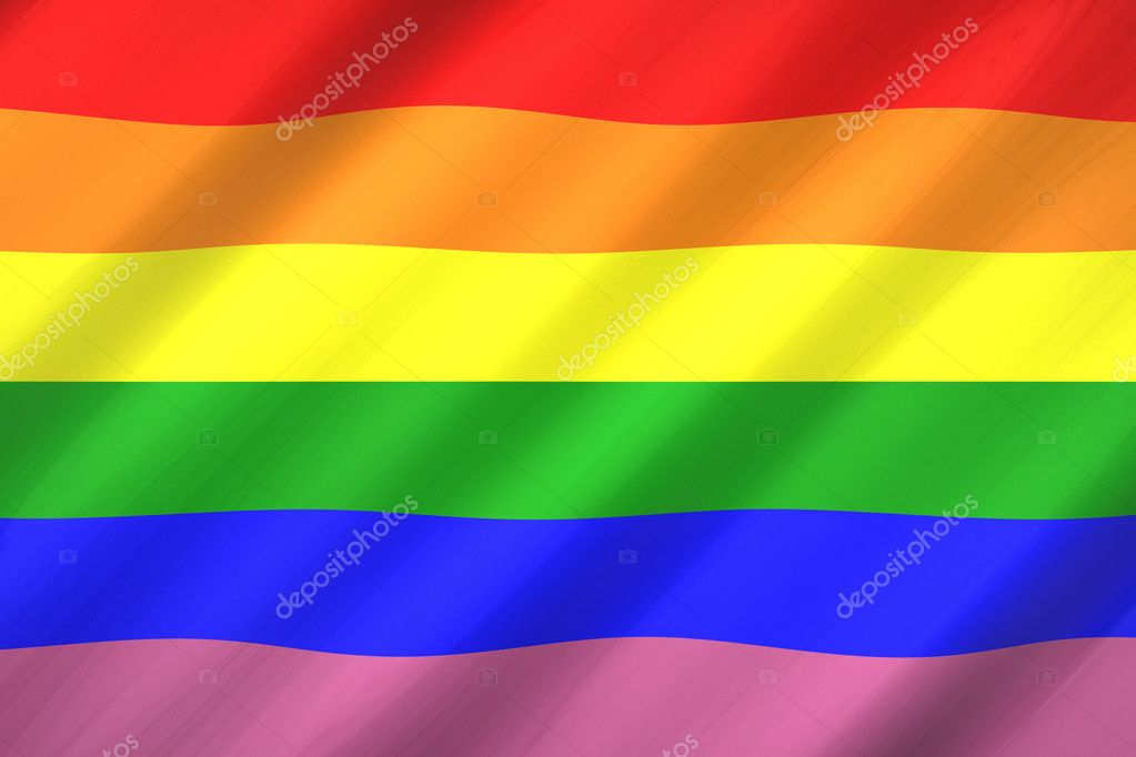 Bandera Gay — Foto de stock © gautier22 #34468097