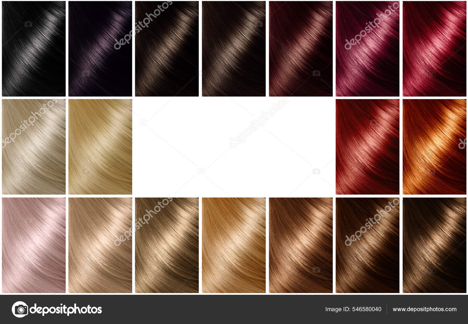Hair Color Chart Shades