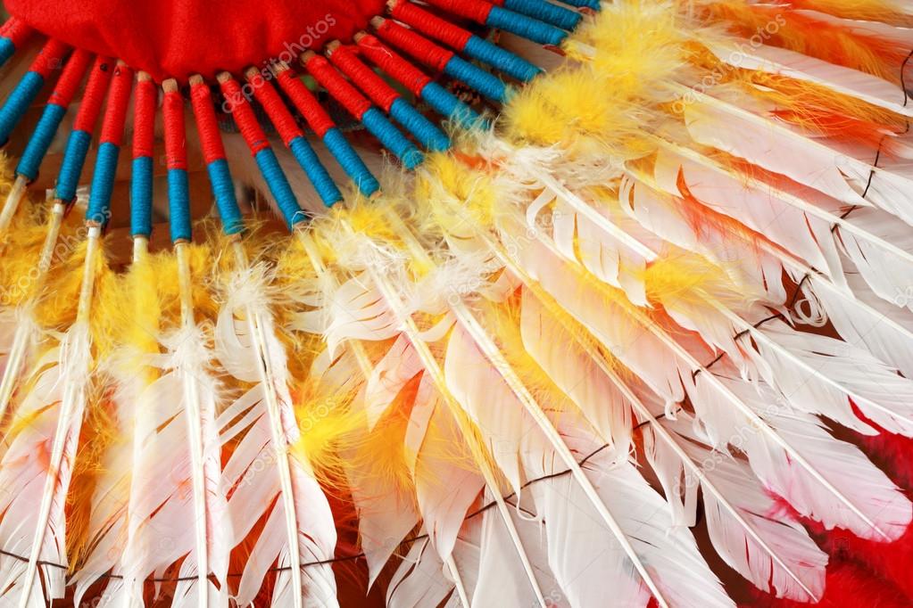 Native american indian chief headdress — Stock Photo © seagamess #44788001
