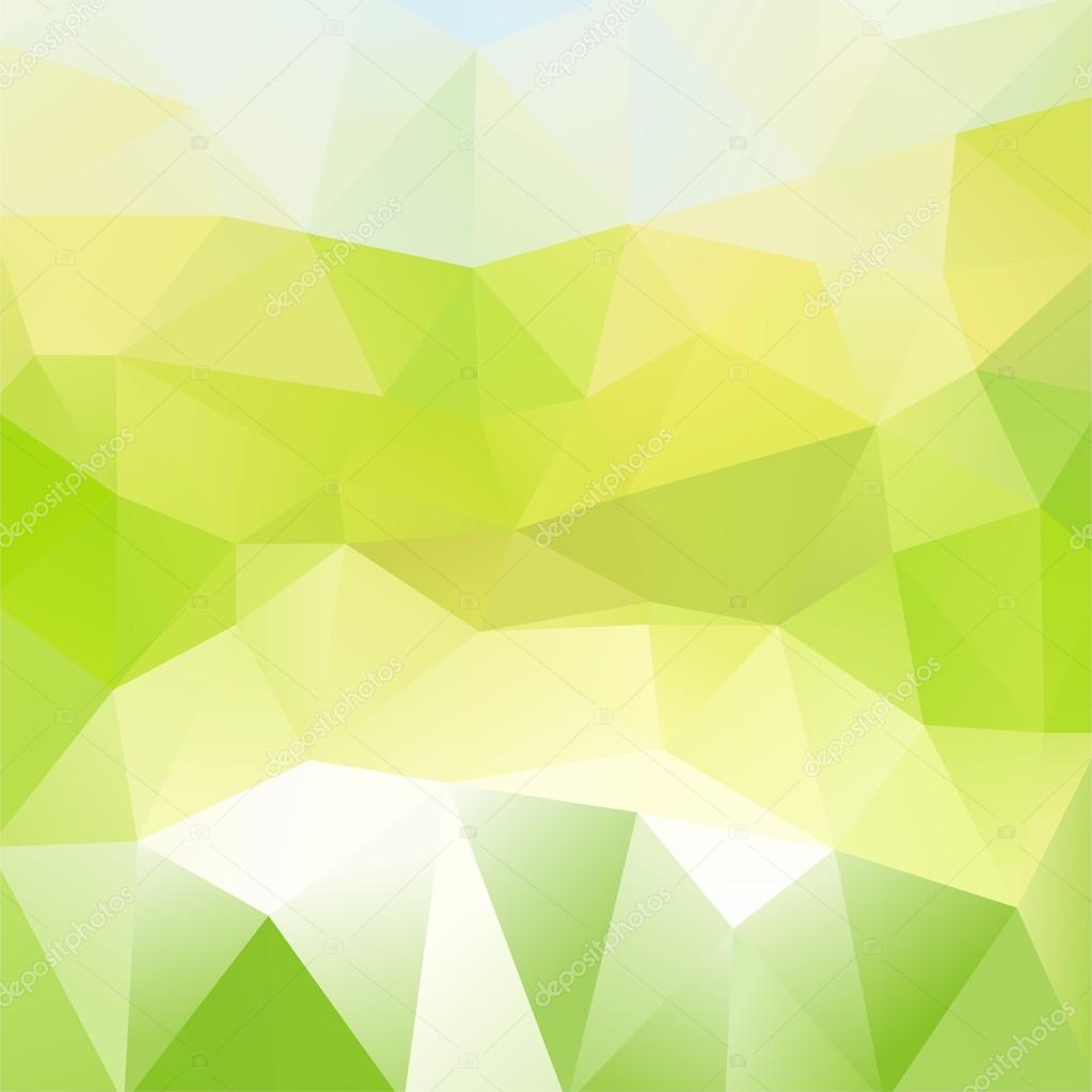 Green geometric background Stock Vector by ©Antisana 42610899