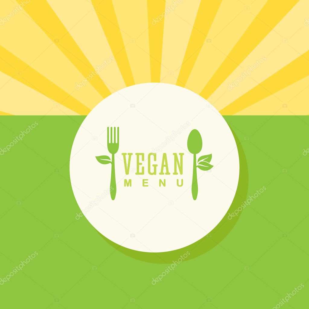 Vegan Menu design template Stock Vector Image by ©Antisana #42795251