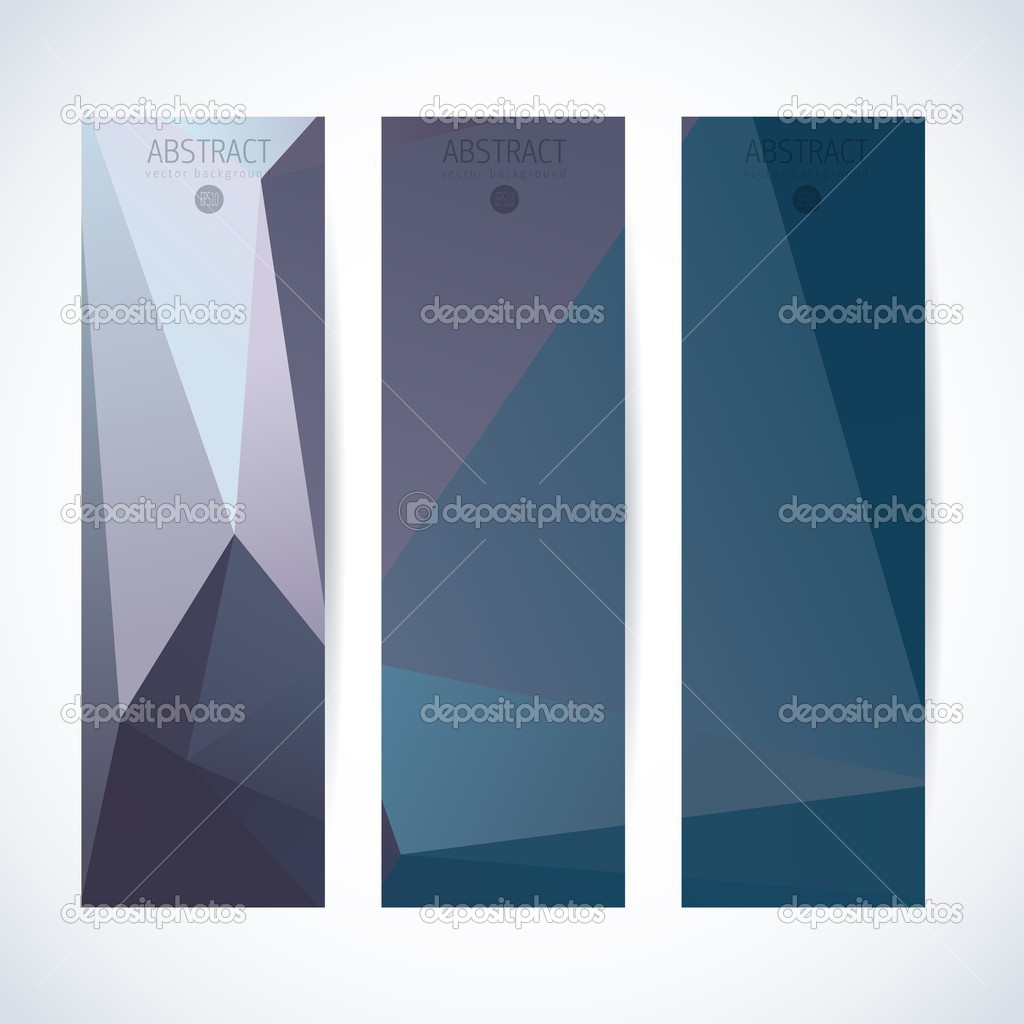 Abstract vector vertical banner Stock Vector Image by ©Antisana #42843507