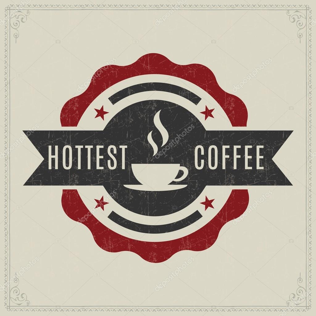 Vintage retro coffee badges or labels Stock Vector Image by ©Antisana ...