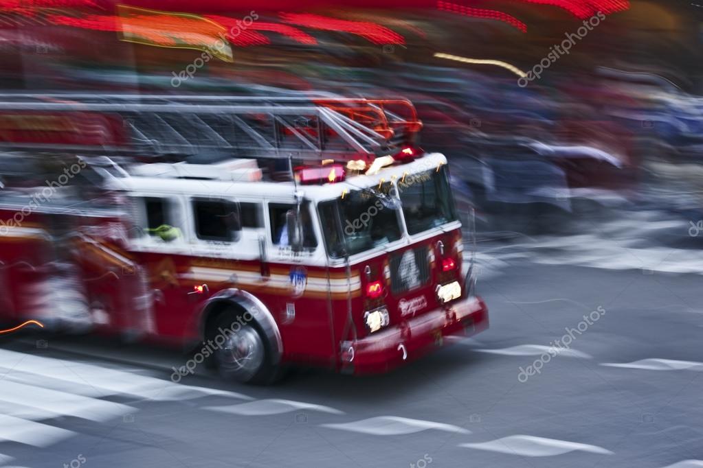 Fire Engines In Action