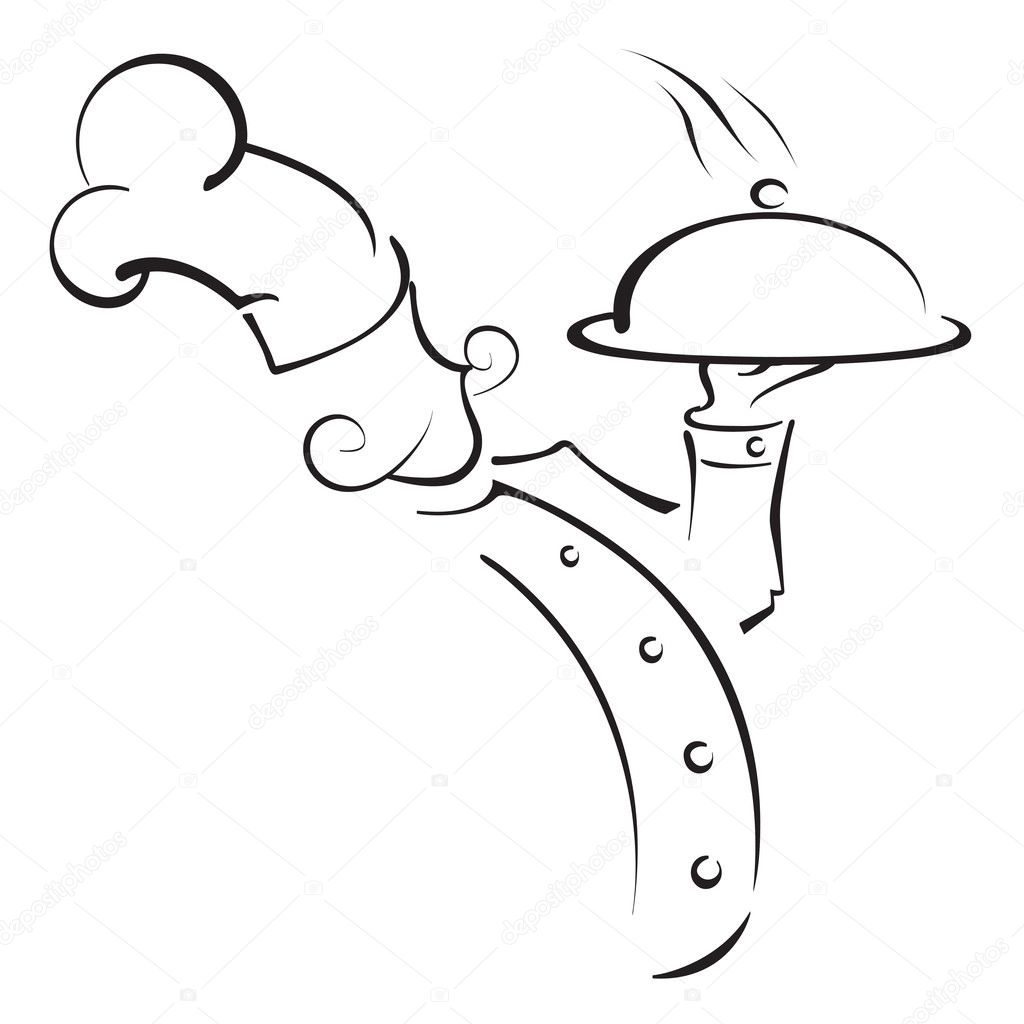 Chef ⬇ Vector Image by © art_co | Vector Stock 33750555