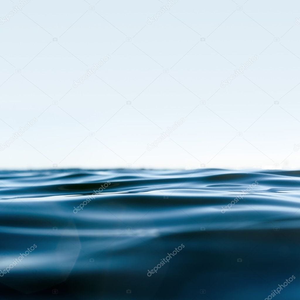 Water wave ⬇ Stock Photo, Image by © alexzaitsev #33695469