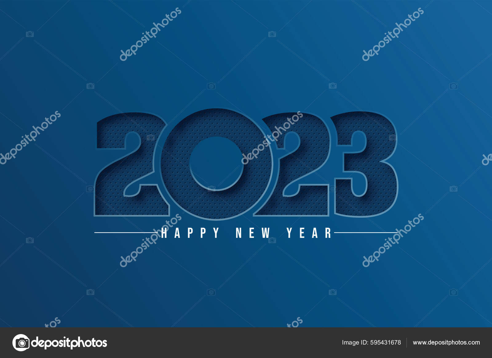 2023 Vector Paper Cut Background 2023 Vector Concept Festive Numbers ...