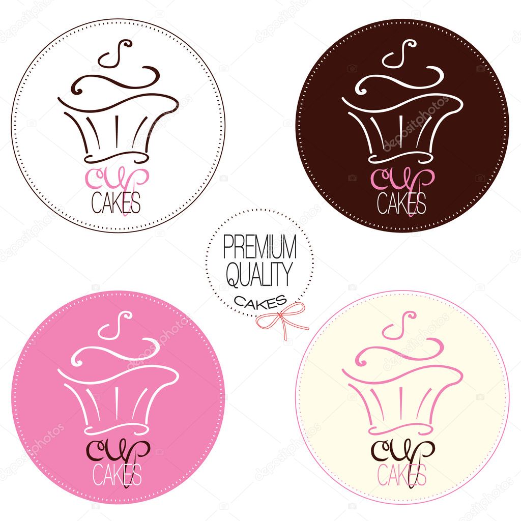 Cupcakes logo — Stock Vector © redrighthand #34154401 Cupcakes logo — Stock Vector © redrighthand #34154401