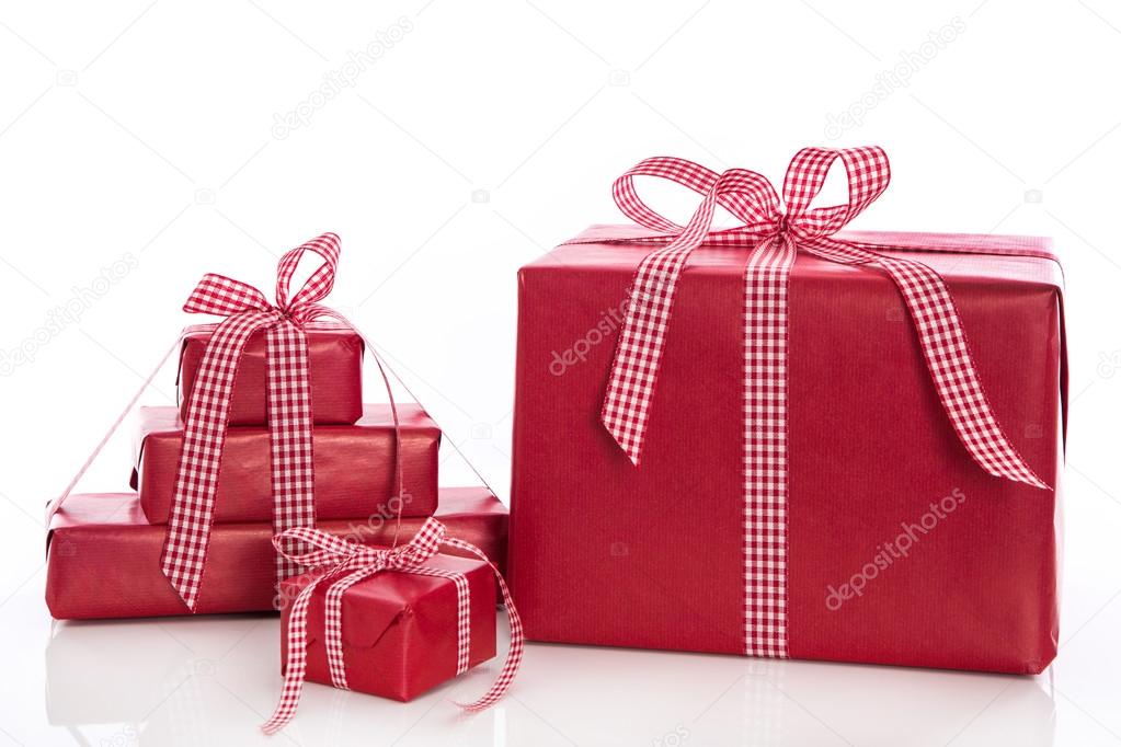 Stack of gift boxes — Stock Photo © Jeanette.Dietl #33691779
