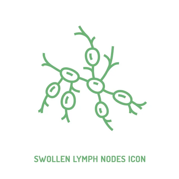 Swollen lymph nodes icon. Tonsils, pharyngitis swelling and redness ... Swollen lymph nodes icon. Tonsils, pharyngitis swelling and redness ...