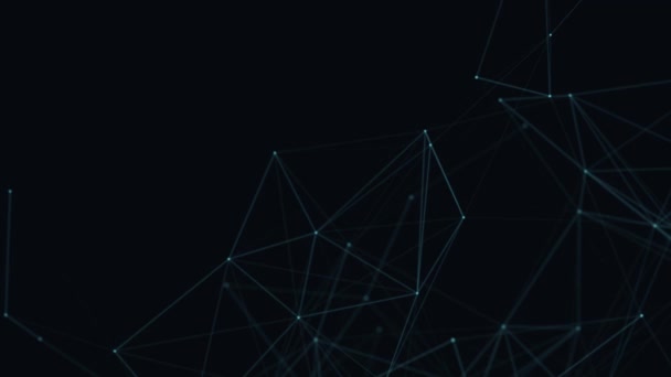 Abstract beautiful geometric background. Abstract plexus futuristic ...