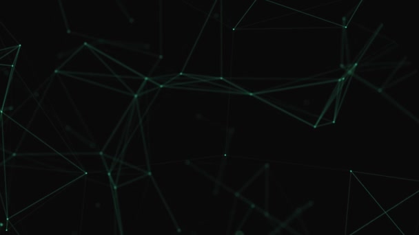 Abstract beautiful geometric background. Abstract plexus futuristic ...