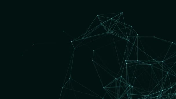 Abstract beautiful geometric background. Abstract plexus futuristic ...