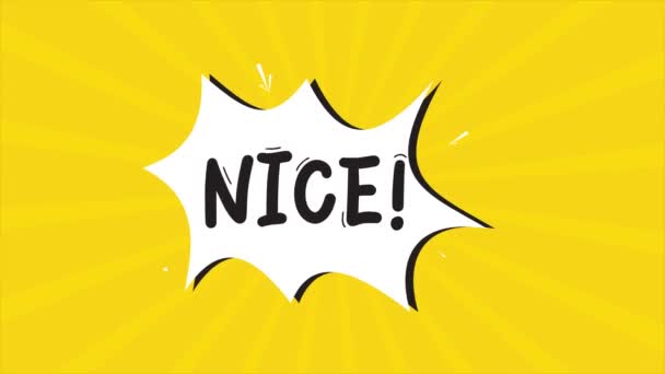 Comic Strip Cartoon Animation Word Appearing Yellow Halftone Background ...