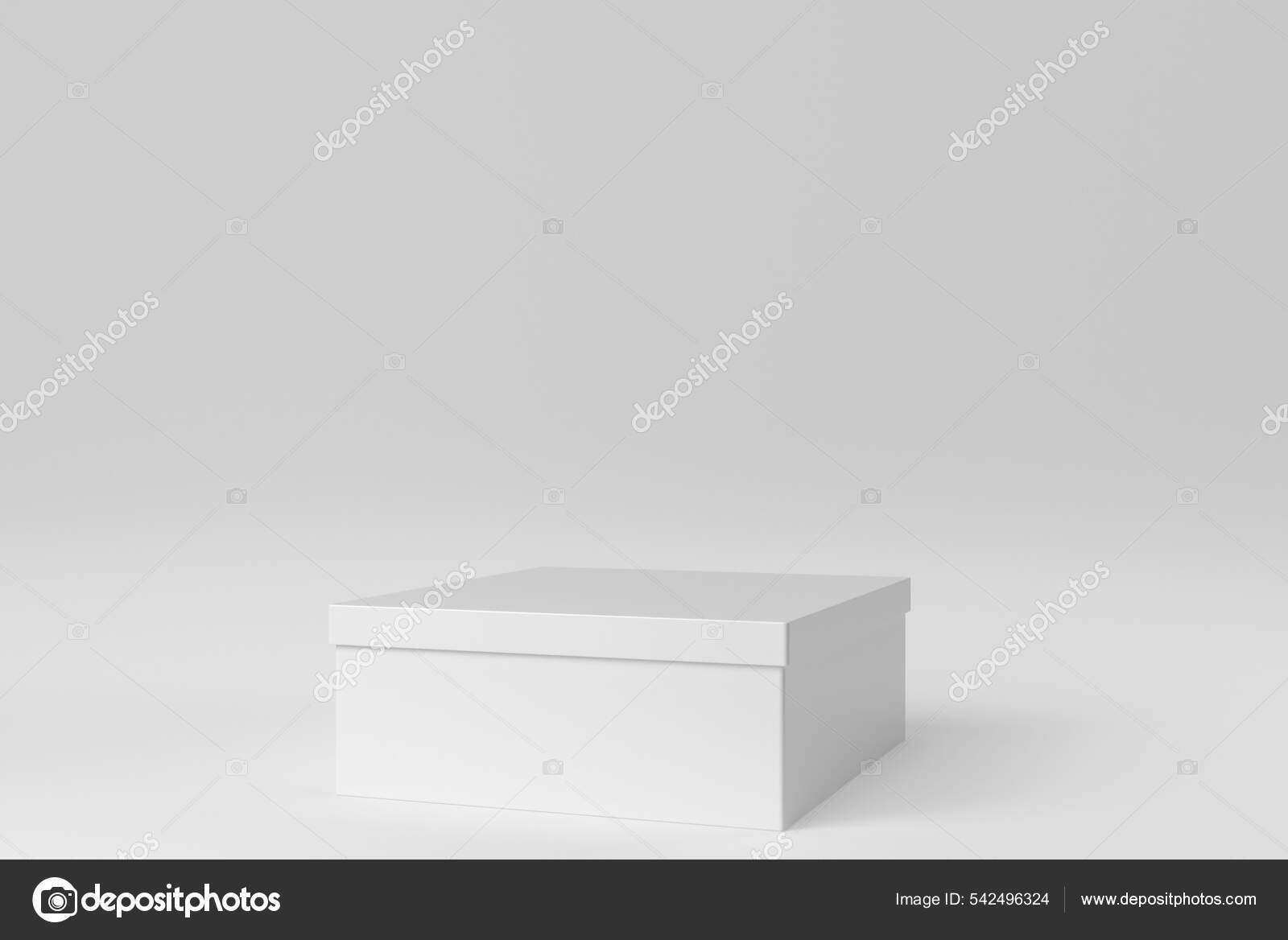 Packaging Boxes White Background Design Template Mock Render — Stock ...