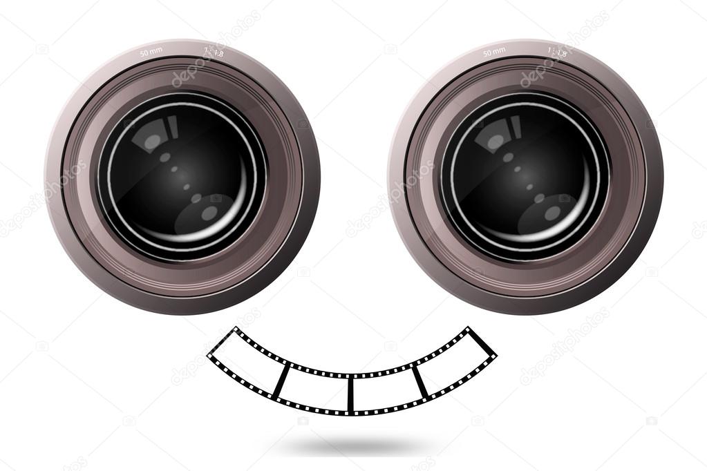 Lens symbol — Stock Photo © chatchai5172 #36003671