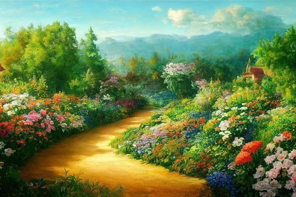 Magical Garden Wallpaper