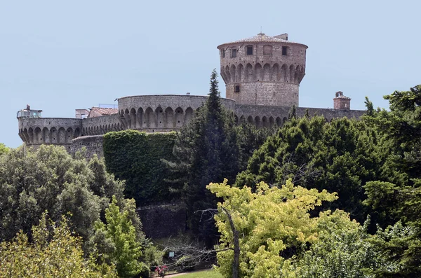 Medici Castle in the Park in Volterra, Tuscany, Italy — Stock Photo ...