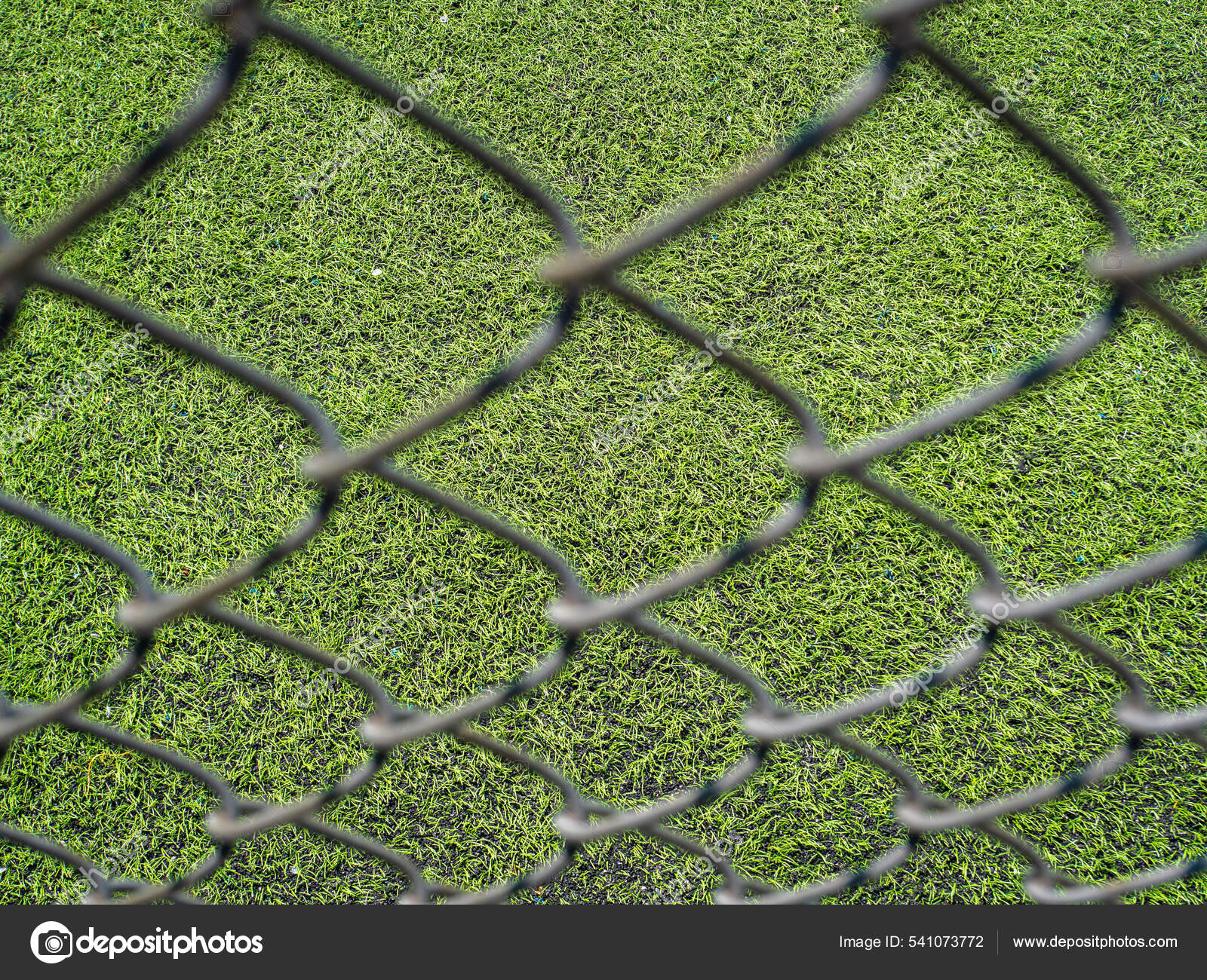 Handrails Front Soccer Field Medellin Colombia — Stock Photo ...