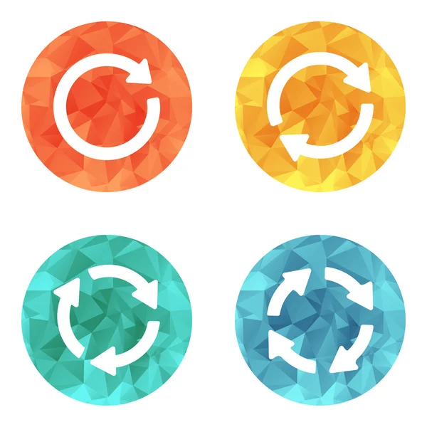 Arrow sign reload refresh rotation loop pictogram. Stock Vector Image ...