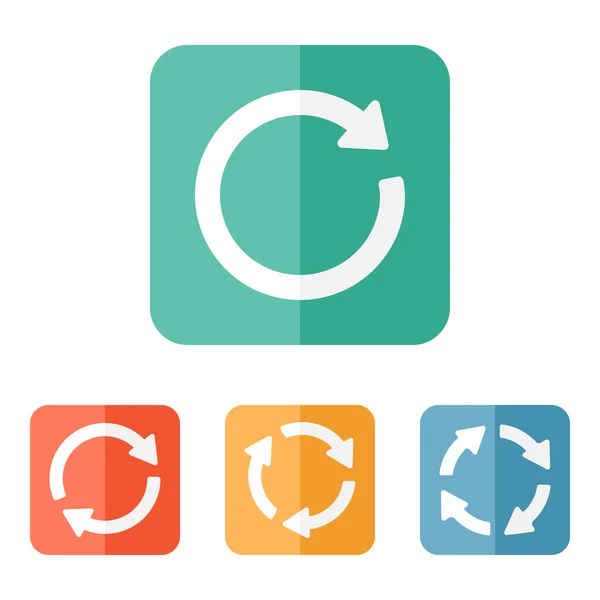 Arrow sign reload refresh rotation loop pictogram. Stock Vector Image by ©binik1 #45852175