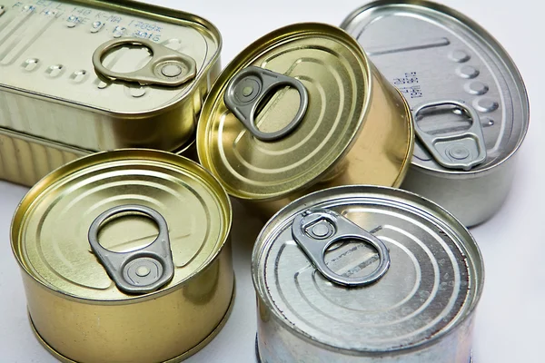 Collection set of tin cans Stock Photo by ©Madllen 50789035