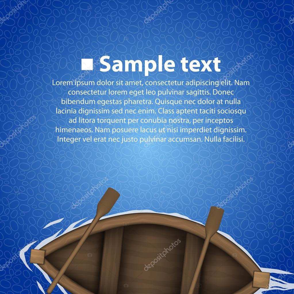 Rowing boat background Stock Vector Image by ©hobbit_art #34465673