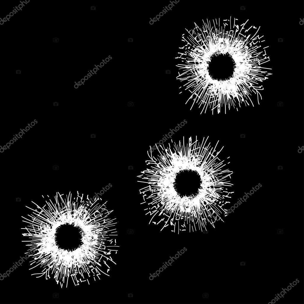Bullet holes Stock Vector Image by ©hobbit_art #34466073