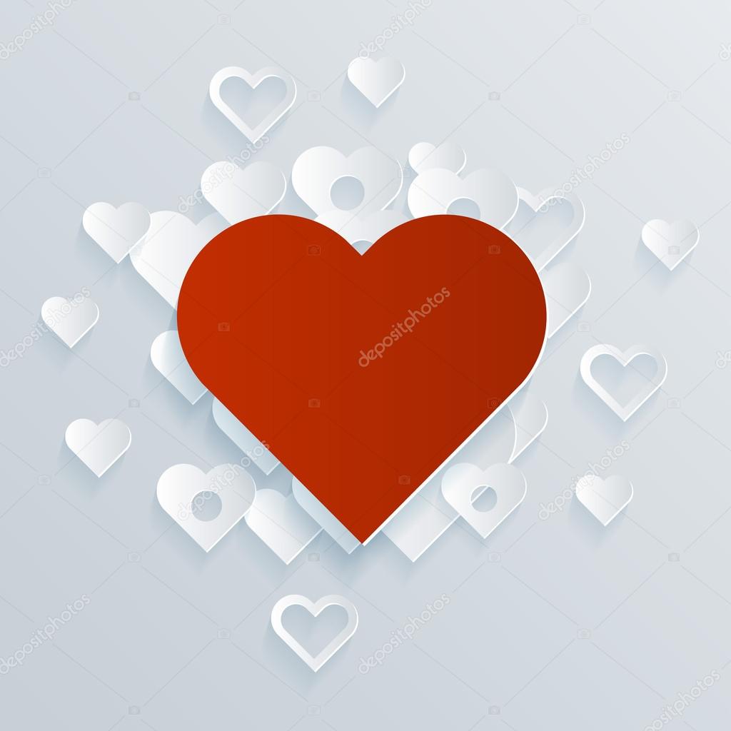 Paper Heart background Stock Vector Image by ©hobbit_art #34876825