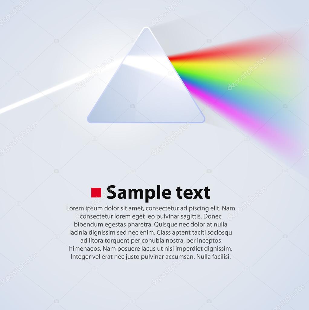 Vector Glass Prism — Stock Vector © hobbit_art #34877377