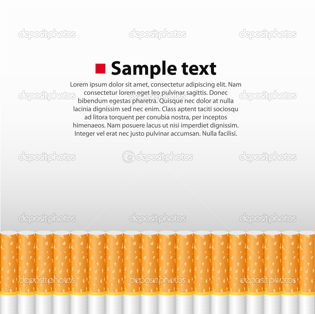 Cigarette vector background Stock Vector Image by ©hobbit_art #34878273