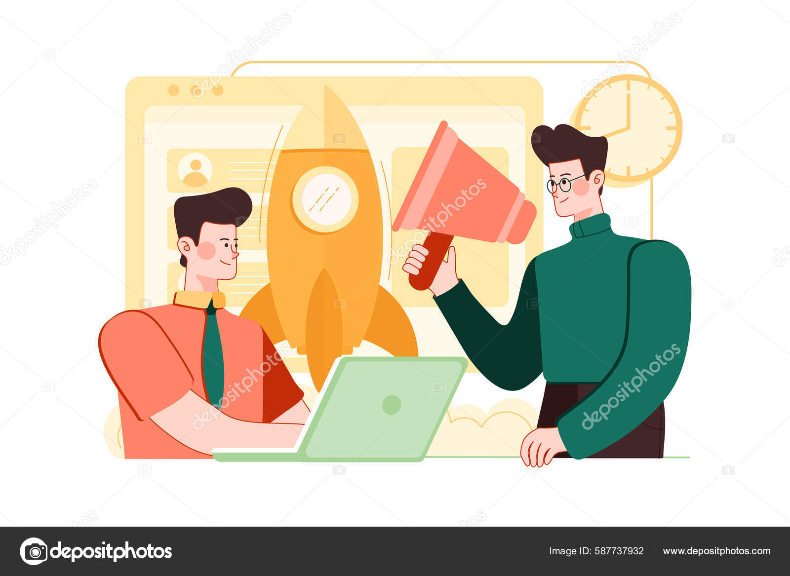 Business Activities Illustration Concept Flat Illustration Isolated ...