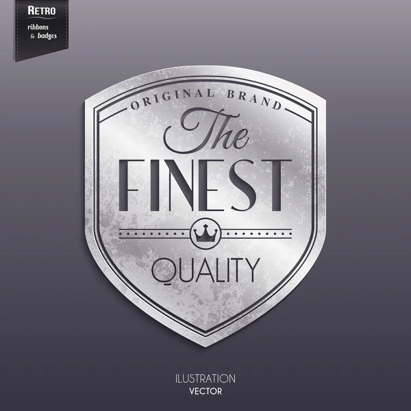 Silver label Vector Art Stock Images | Depositphotos