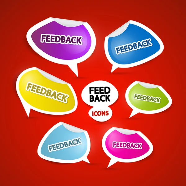 Feedback Icons Stock Vector Image by ©mejn #35880307