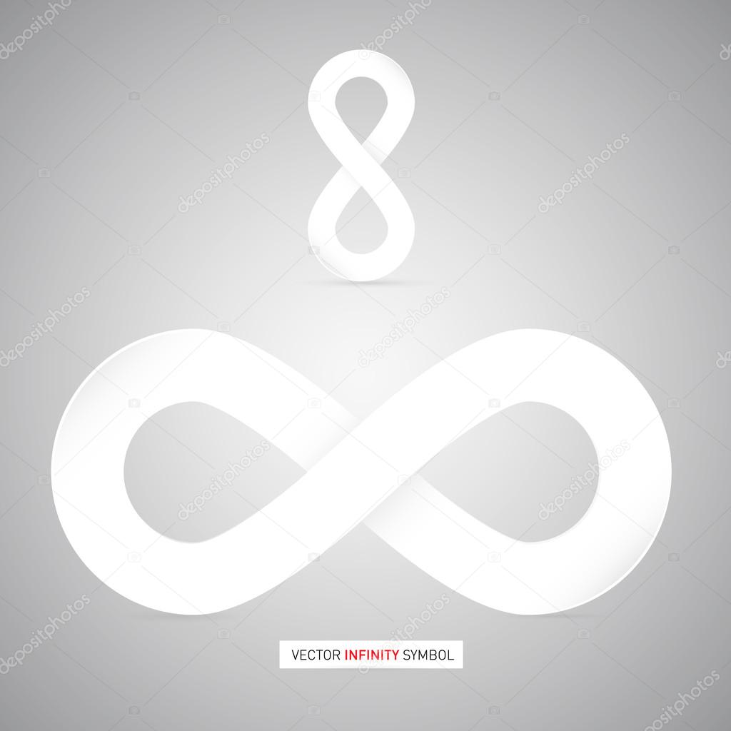 Papel vectorial símbolo infinito Vector de stock por ©mejn 35360473
