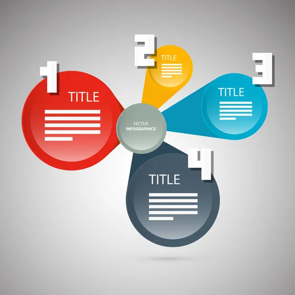 Colorful Vector Paper Progress Steps for Tutorial Stock Vector by ©mejn ...