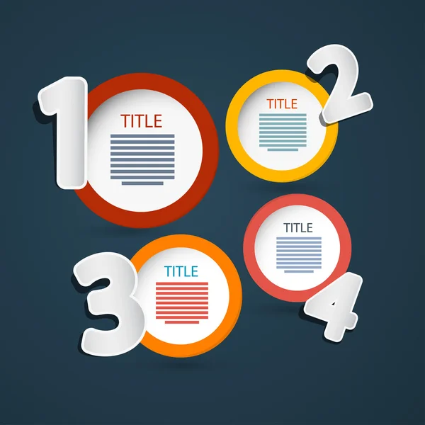 Vector Progress Steps for Tutorial, Infographics on Pink, Violet ...