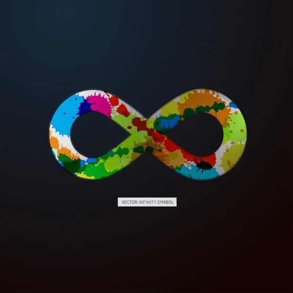 Infinity symbol colorful | Colorful infinity symbol — Stock Vector ...