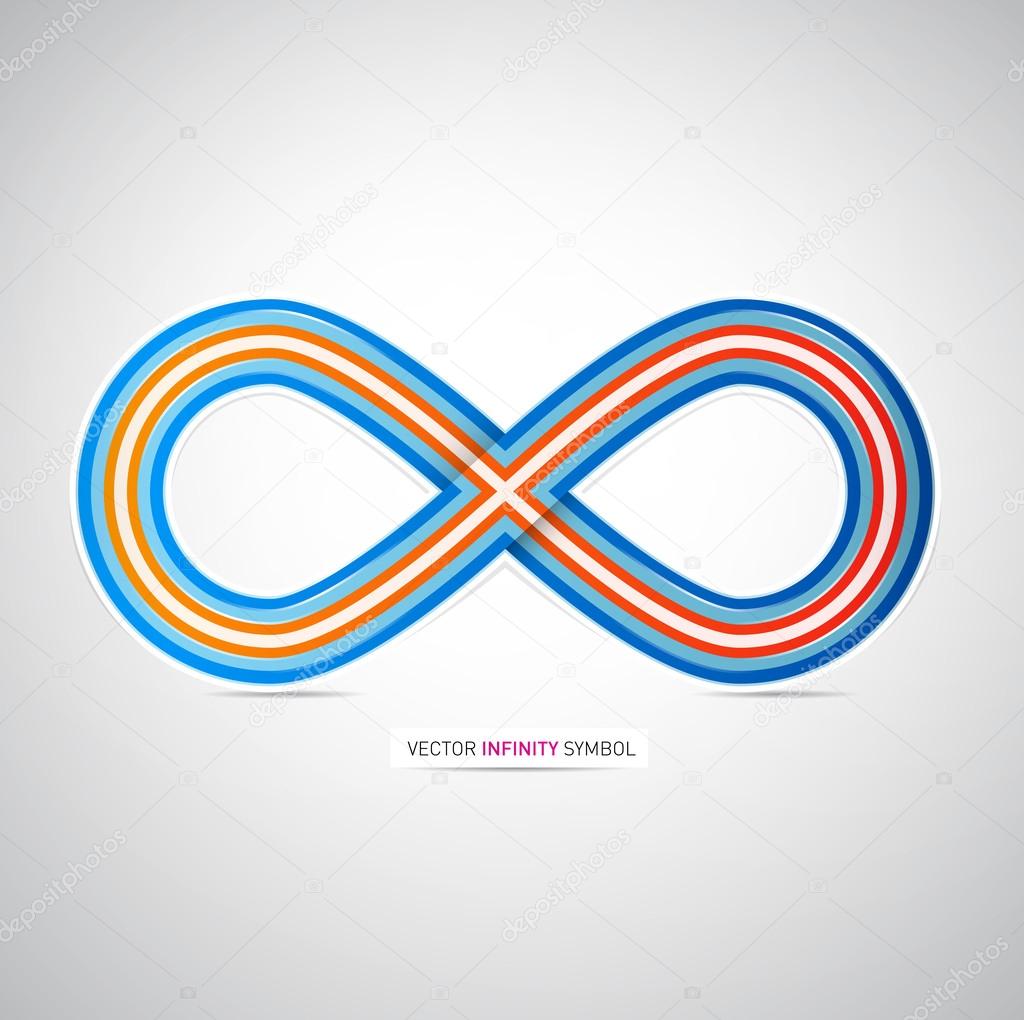 Vector infinity symbol Stock Vector Image by ©mejn #35875945