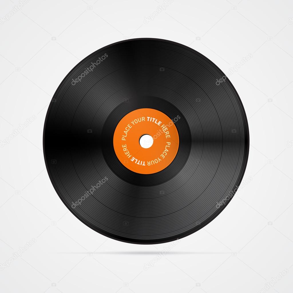 Vinyl Record Disc Stock Vector Image by ©mejn #35876515