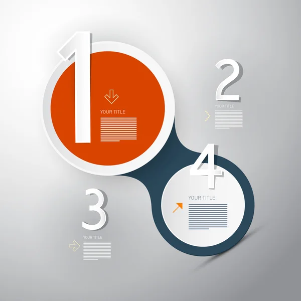 Steps for Tutorial, Retro Infographics Stock Vector Image by ©mejn ...