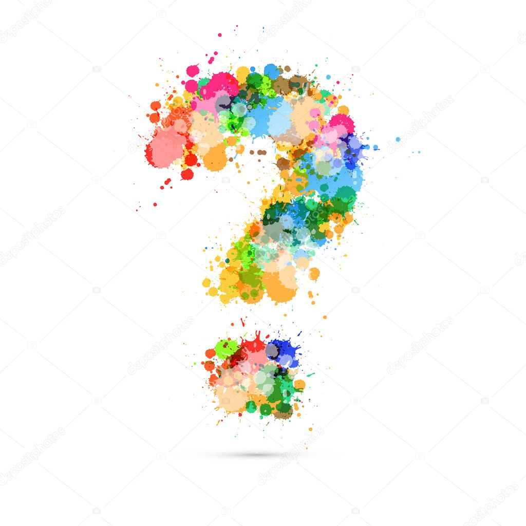 Colorful Question Marks Colorful Question Marks