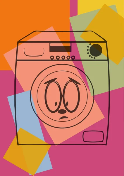 Cleaning Time Illustration — Stock Vector © macrovector #110473006