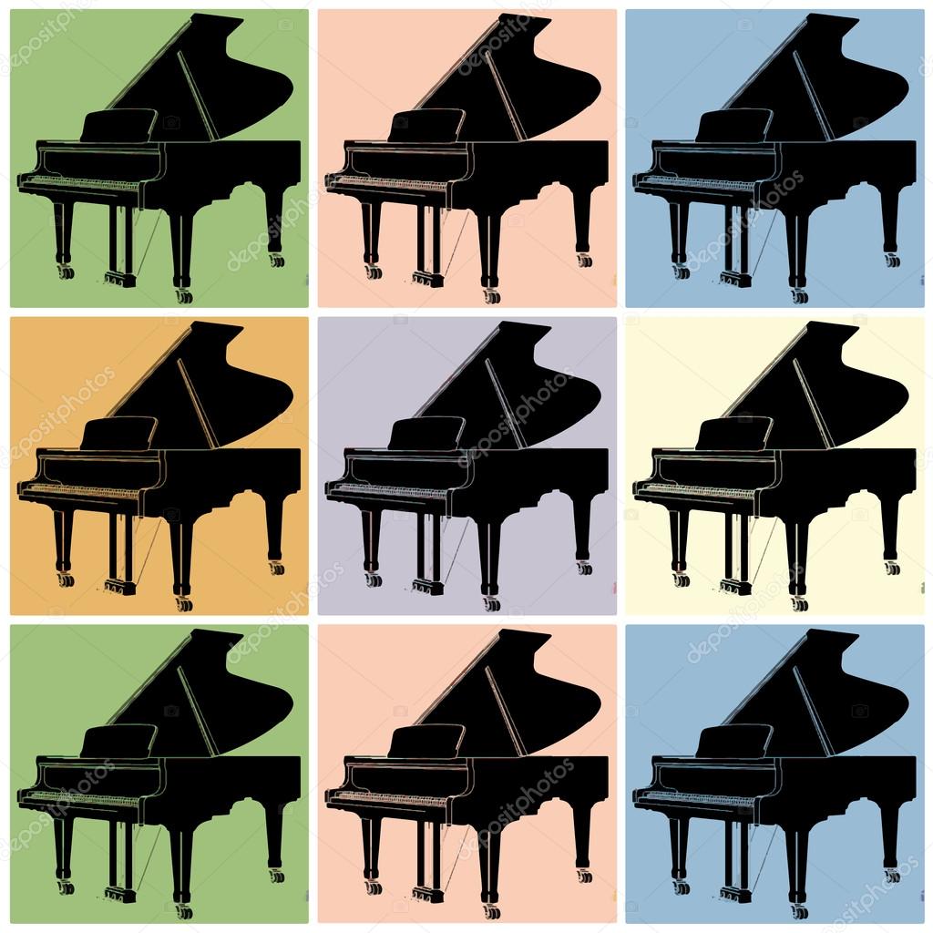 Pop Art Piano