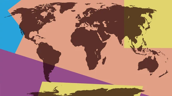 World map pop art Stock Vector Image by ©Argentique #38476161