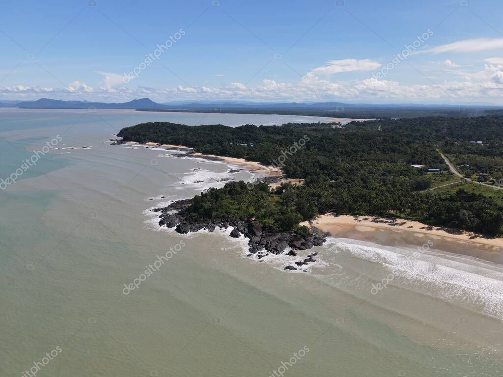 Las playas de Pugu, Gondol, Siar y Pandan de Lundu, en la parte más ...