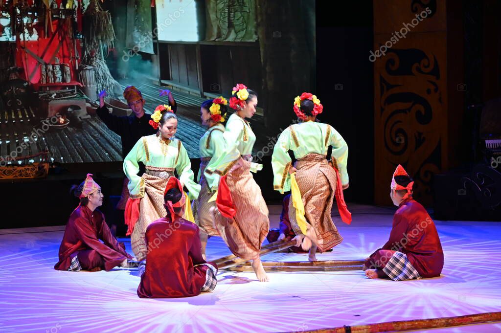 Kuching, Sarawak Malaysia - May 1, 2022: The Sarawak Cultural Village ...